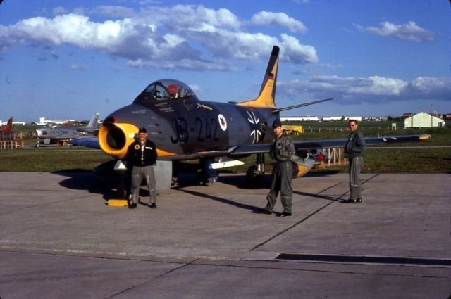 PHALSBOURG AIR BASE: 1962 Luftwaffe Sabre MK.6