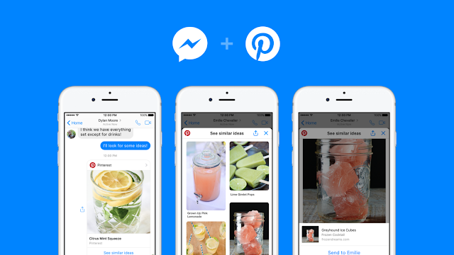 Pinterest makes it easy to share pins on Facebook Messenger - Tech News 24h