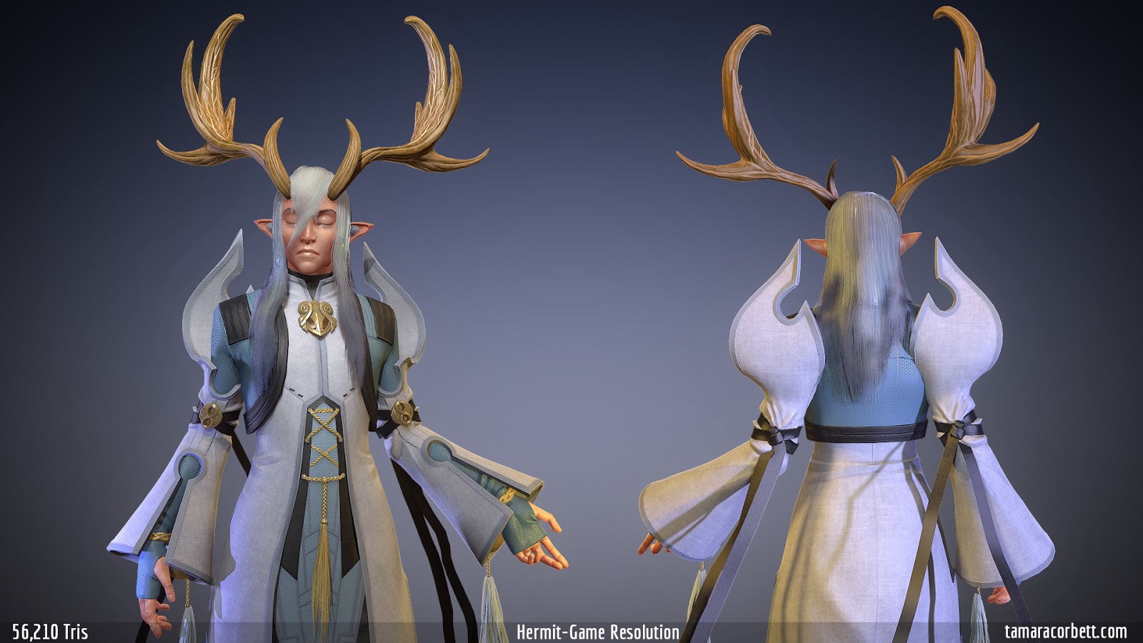 Developing Art Blog: Hermit- Character FINAL