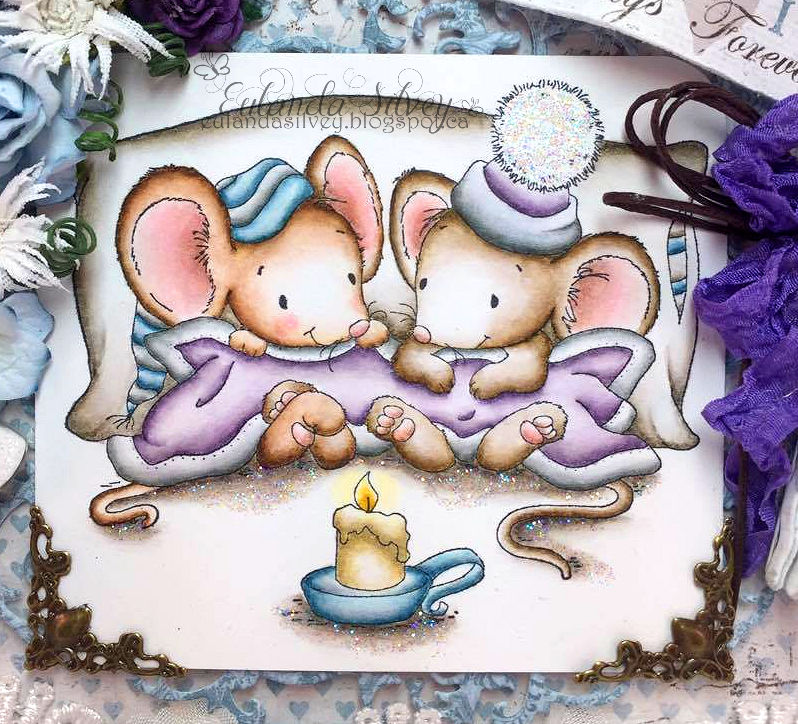 Cards and More Crafts: Cuddle Mice