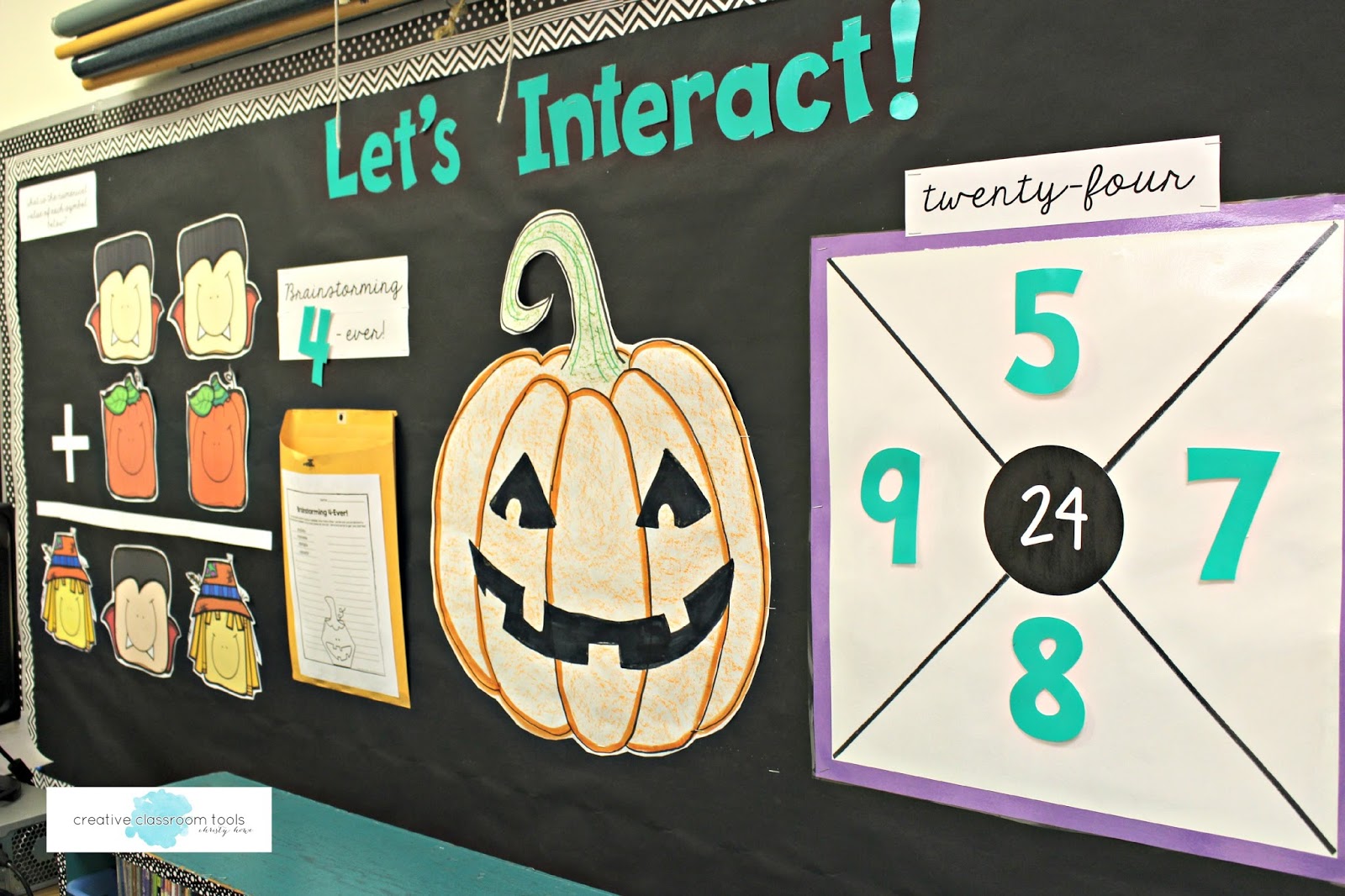 Let's Interact - Halloween Style! - creative classroom tools