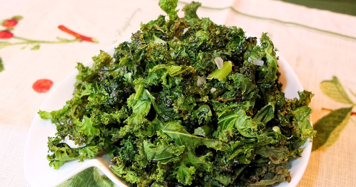 Cocinando con Lola García: Chips de col kale