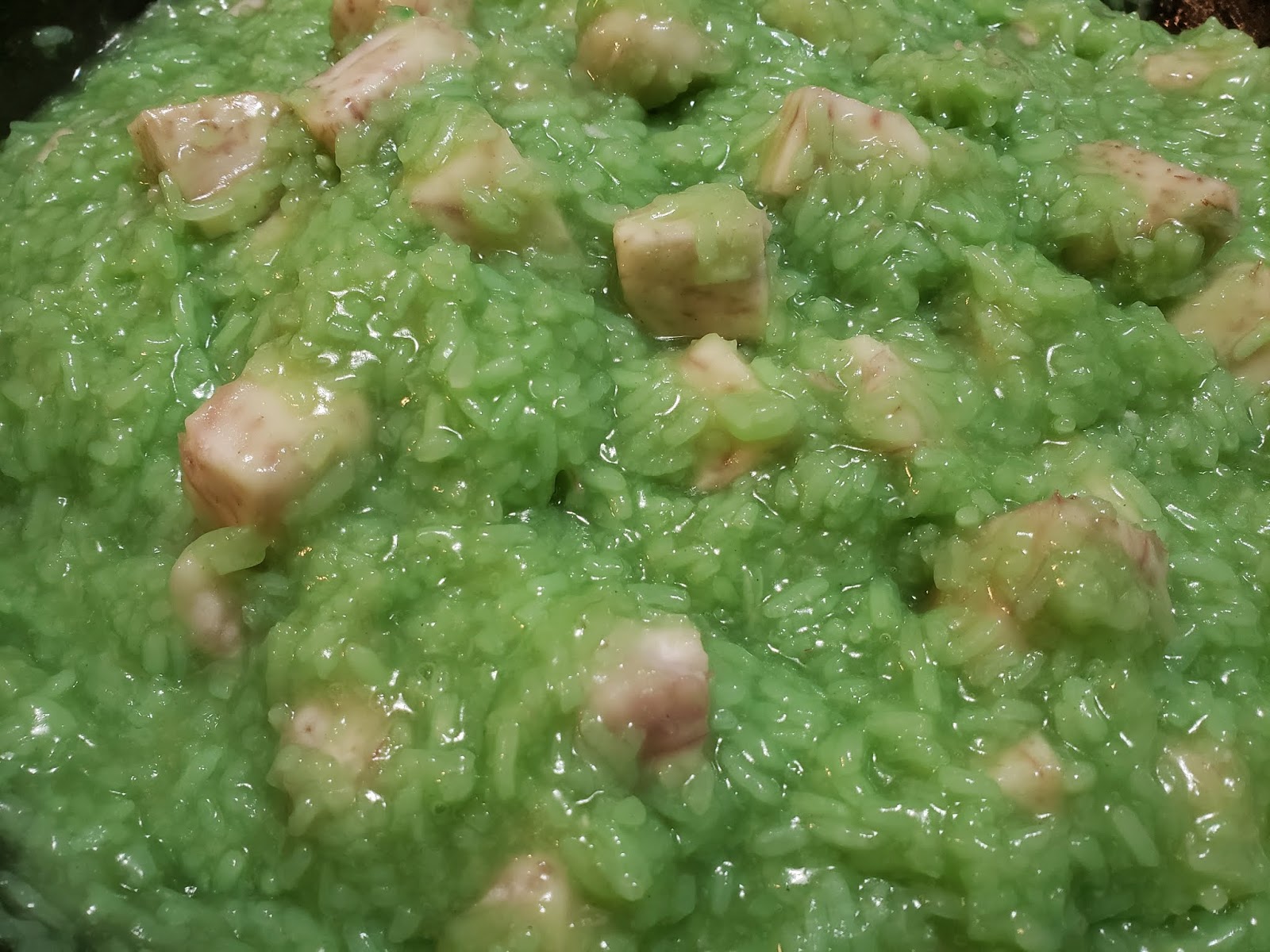 Kristy's Corner: Taro Sticky Rice Pudding- Che Khoai Mon