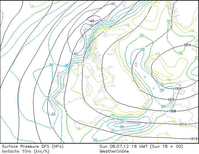 Summer 2012 Map Catalog: Isotach