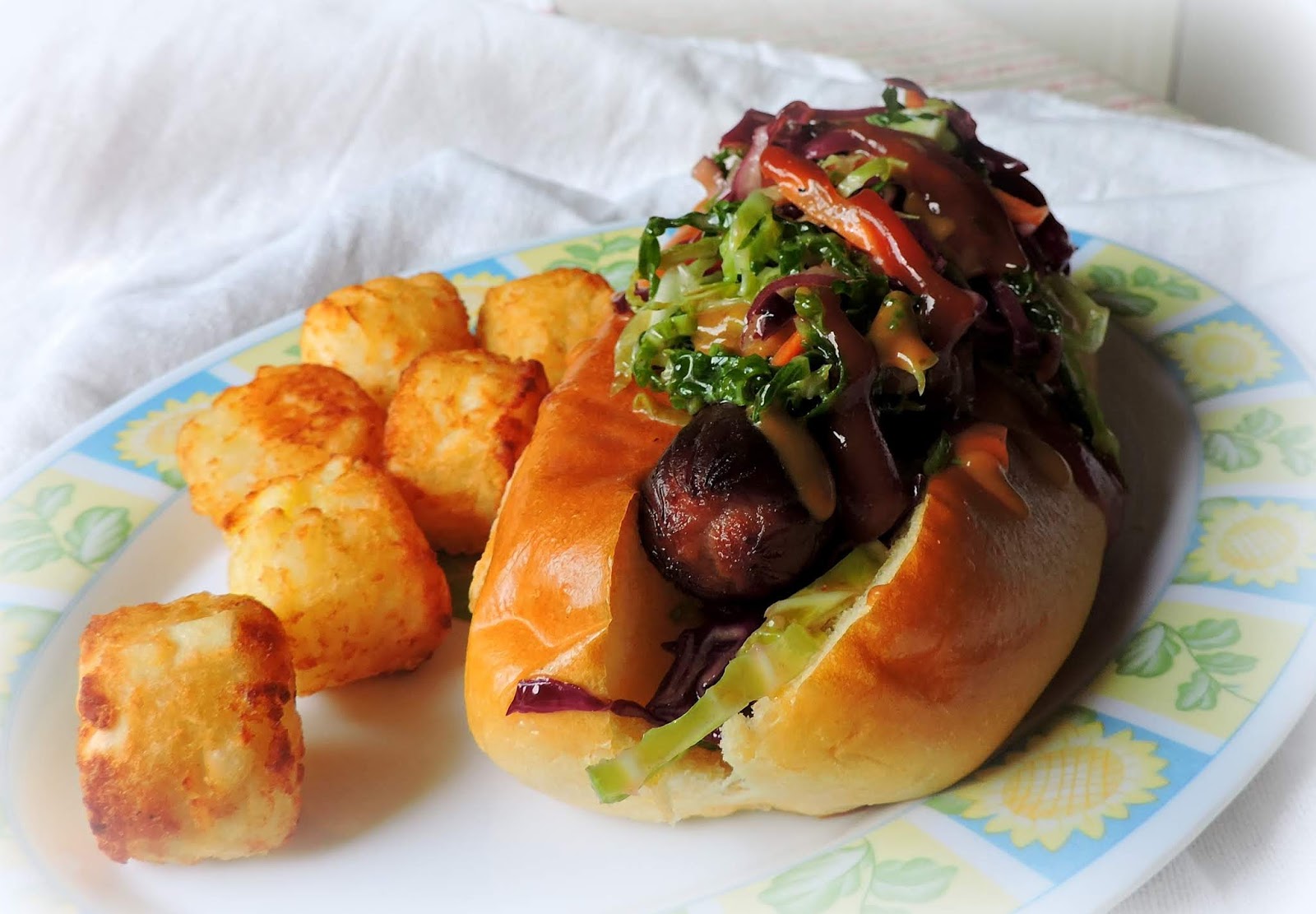 Spicy Slaw Hot Dogs | The English Kitchen
