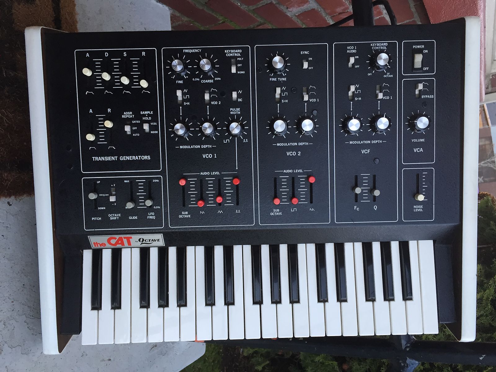 MATRIXSYNTH: Octave The Cat 1976 Mono Synth SN A2257