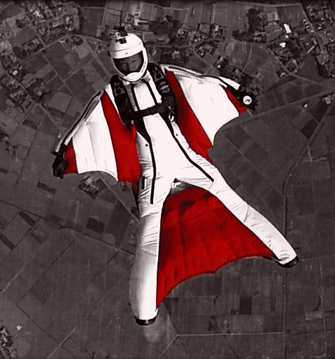Birdman Flying Suit - Wing gliding ~ Crazy Wingsuit Flying
