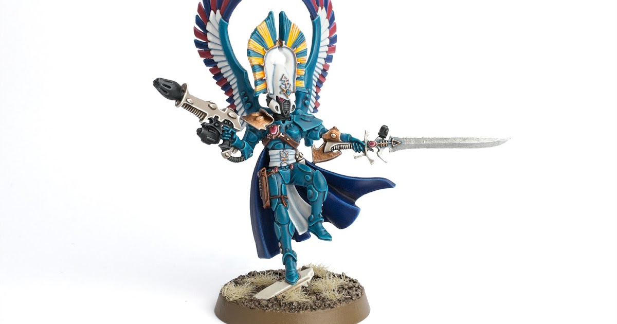 Showcase: Eldar Female Autarch of Craftworld Iybraesil (Conversion ...