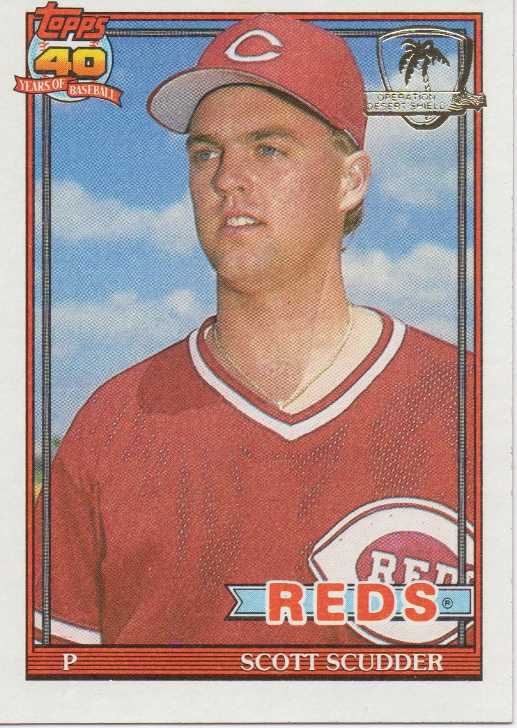 Cincinnati Reds Baseball Card Collector: 1991 Topps Desert Shield Reds