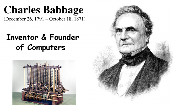 Penemu Jaringan Komputer Pertama Charles Babbage - Elkam Amoye