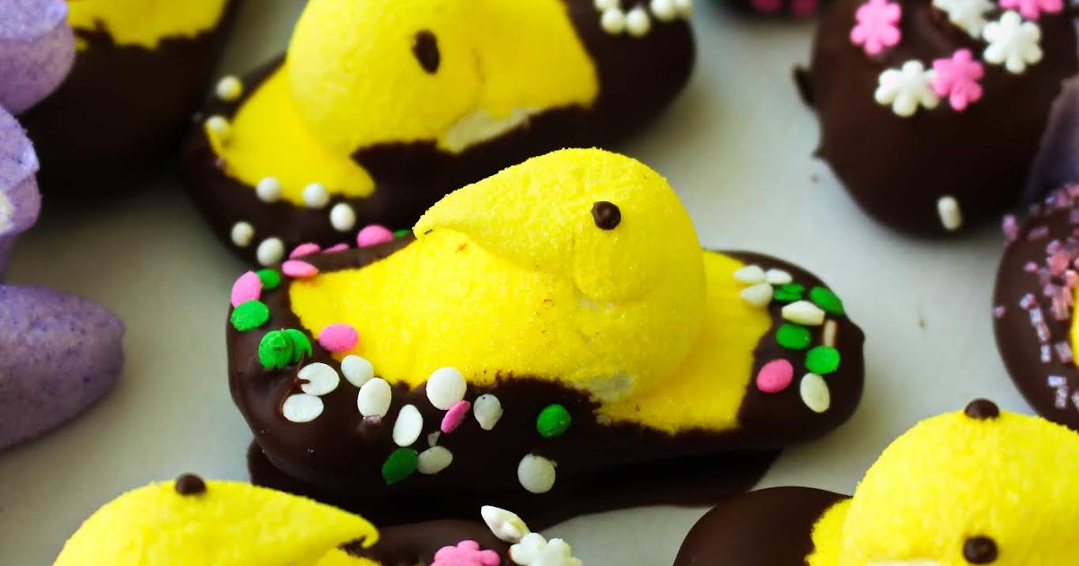 Chocolate Covered Peeps | The Two Bite Club