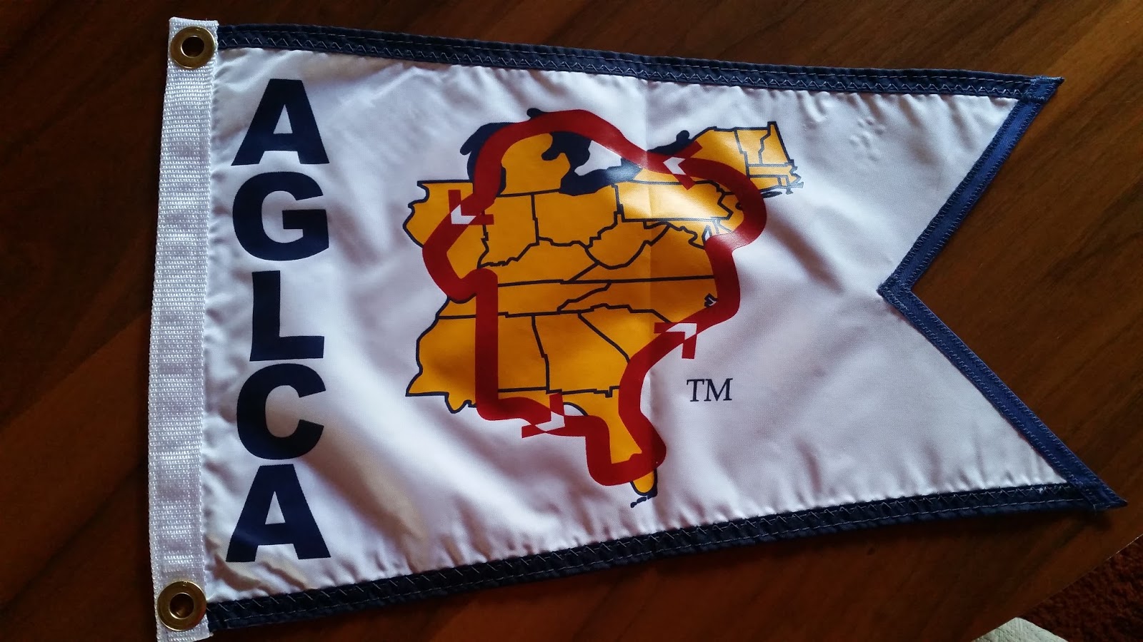 AquaFennatic Great Loop Blog: We’ve Received our AGLCA Burgee!