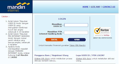 Cara Transfer Uang Menggunakan Internet Banking Bank Mandiri | Blog ...