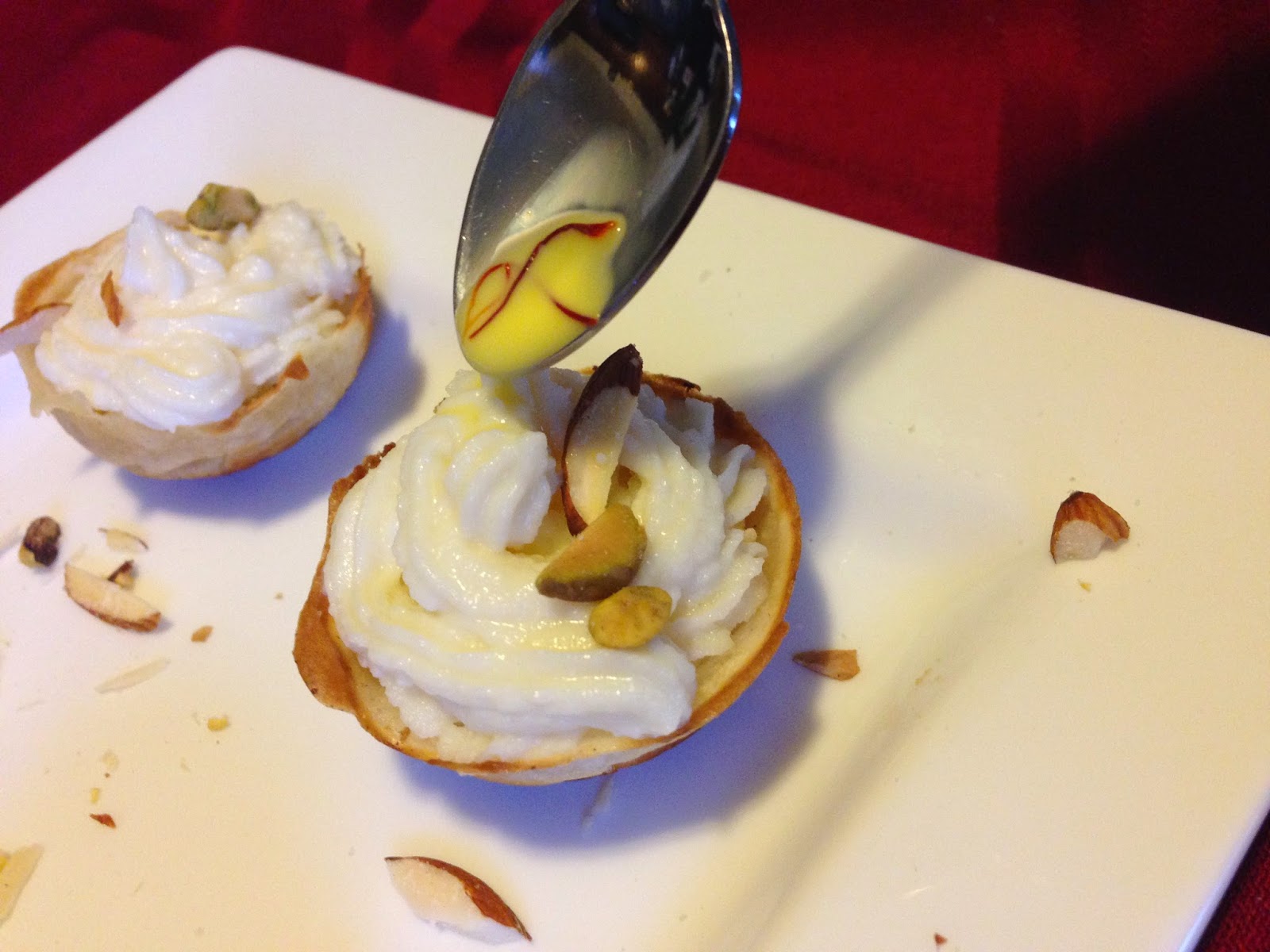 The Sizzling Pan: Malpua-Malai Cups
