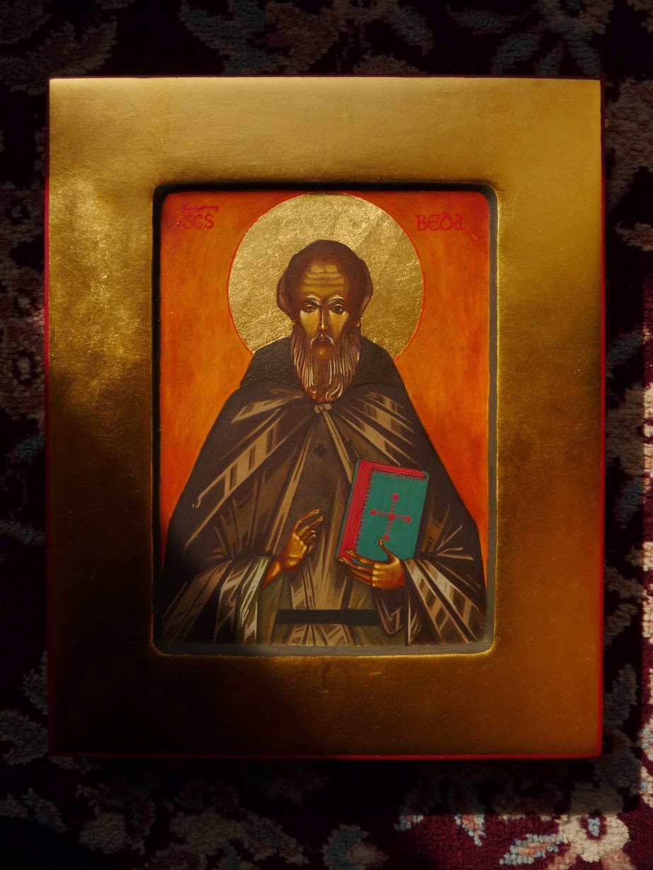 Saint Benedict's Workshop SACRED ICONS: Saint Bede
