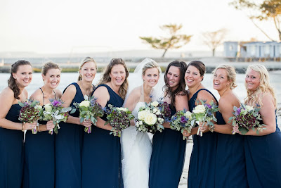 SARAH WORDEN NATURAL DESIGN: Oceanfront October Wedding