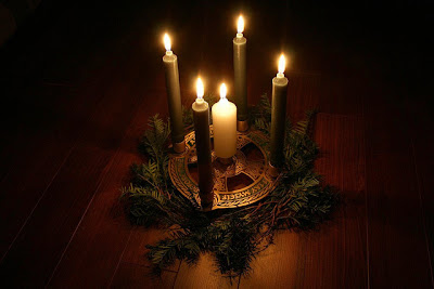 when love comes to town: Thinking about a celtic advent...