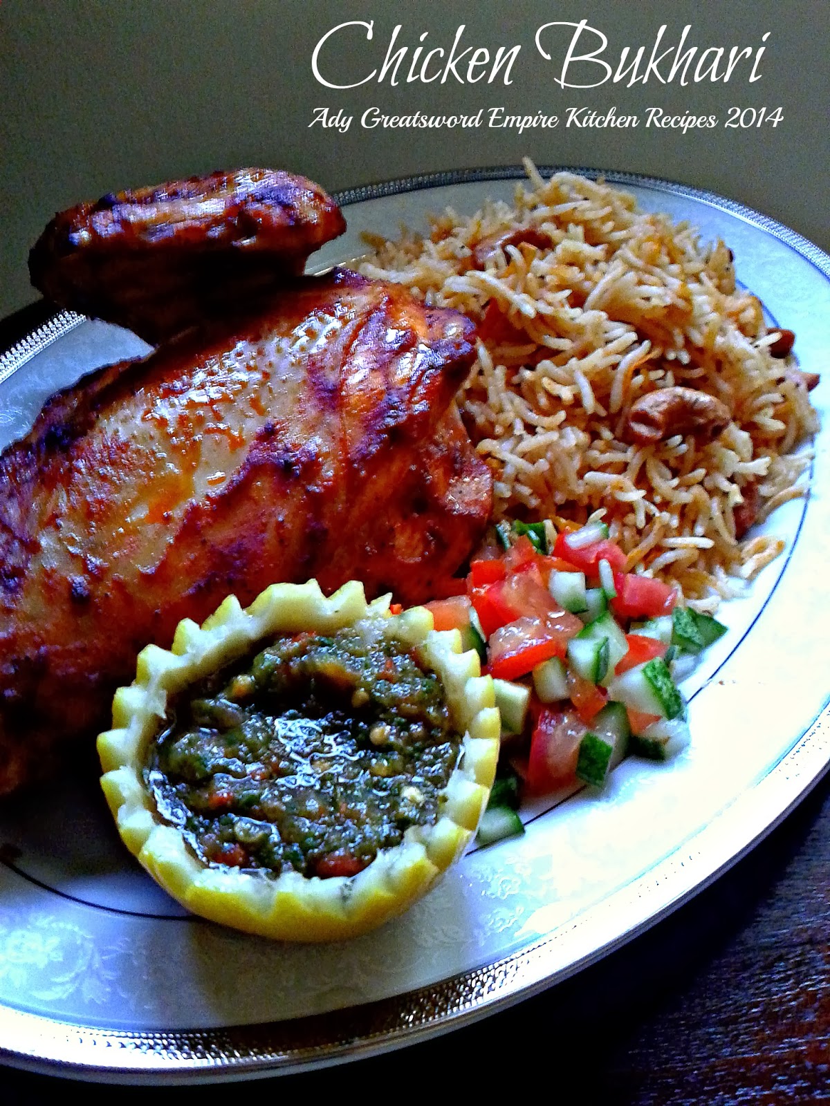 Ady Greatsword Empire Kitchen Recipes: Chicken Bukhari (Nasi Bukhari Ayam)