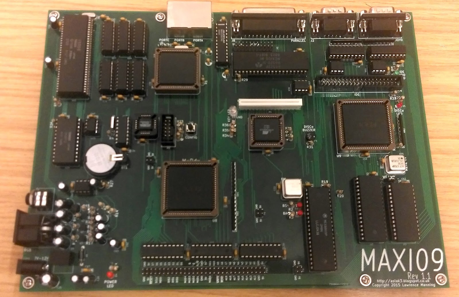Physical construction of the MAXI09 PCB is now complete – Aslak's blog