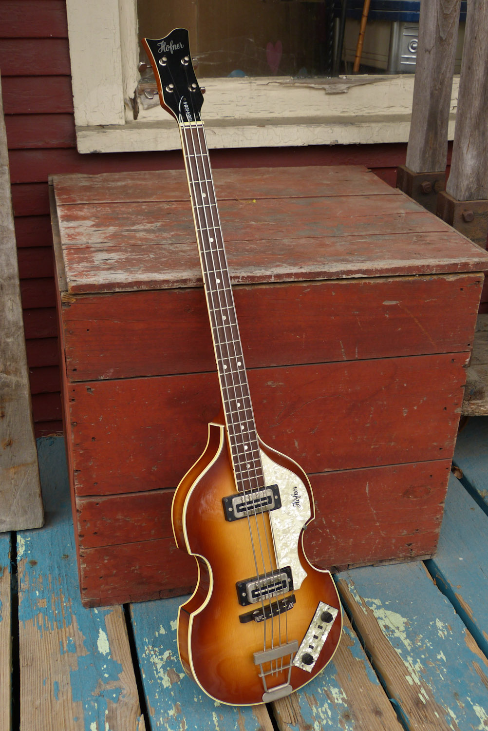 1984 Hofner 500/1 Beatle Bass Electric Hollowbody Bass