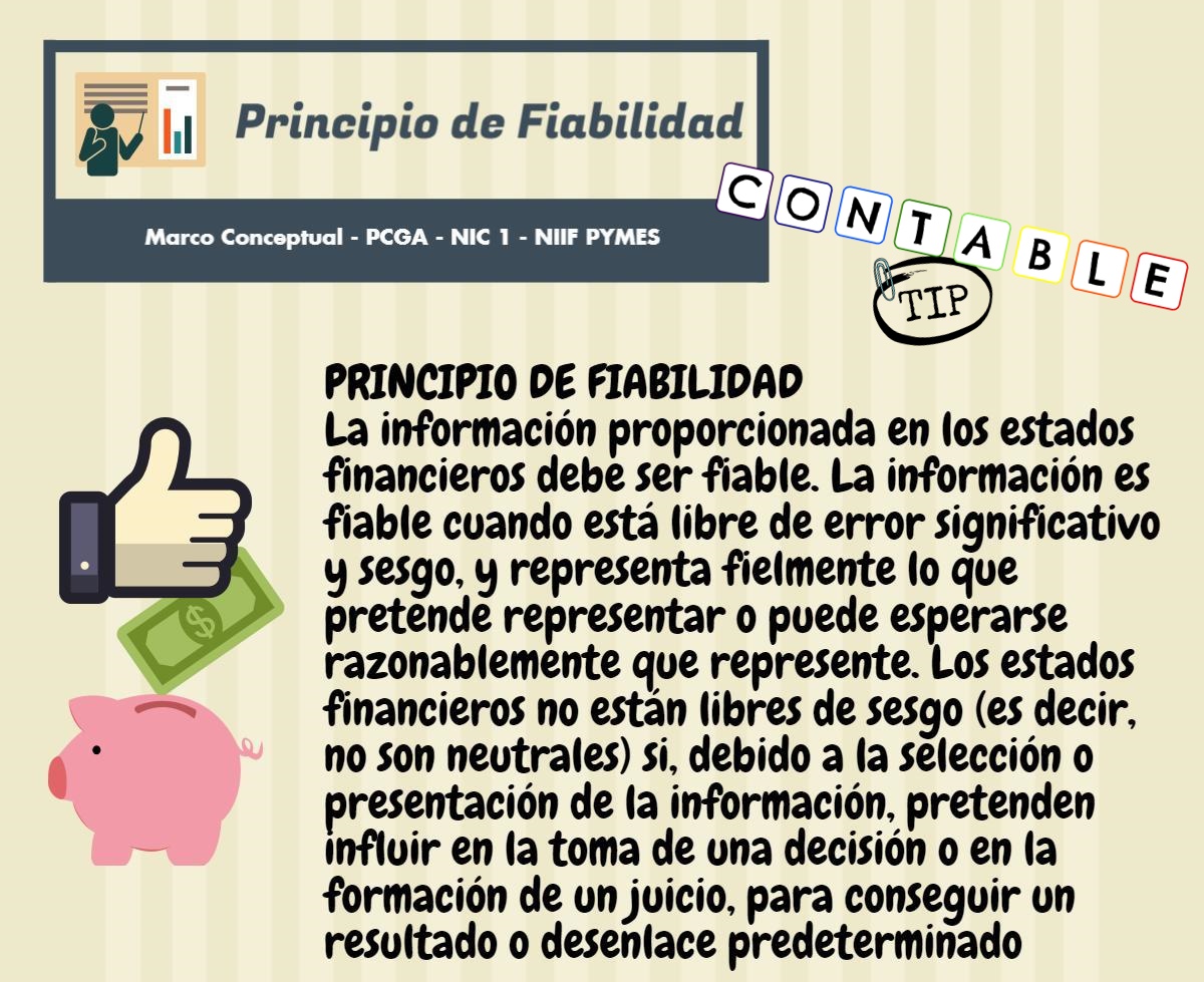 Contable Tip: PRINCIPIO DE FIABILIDAD