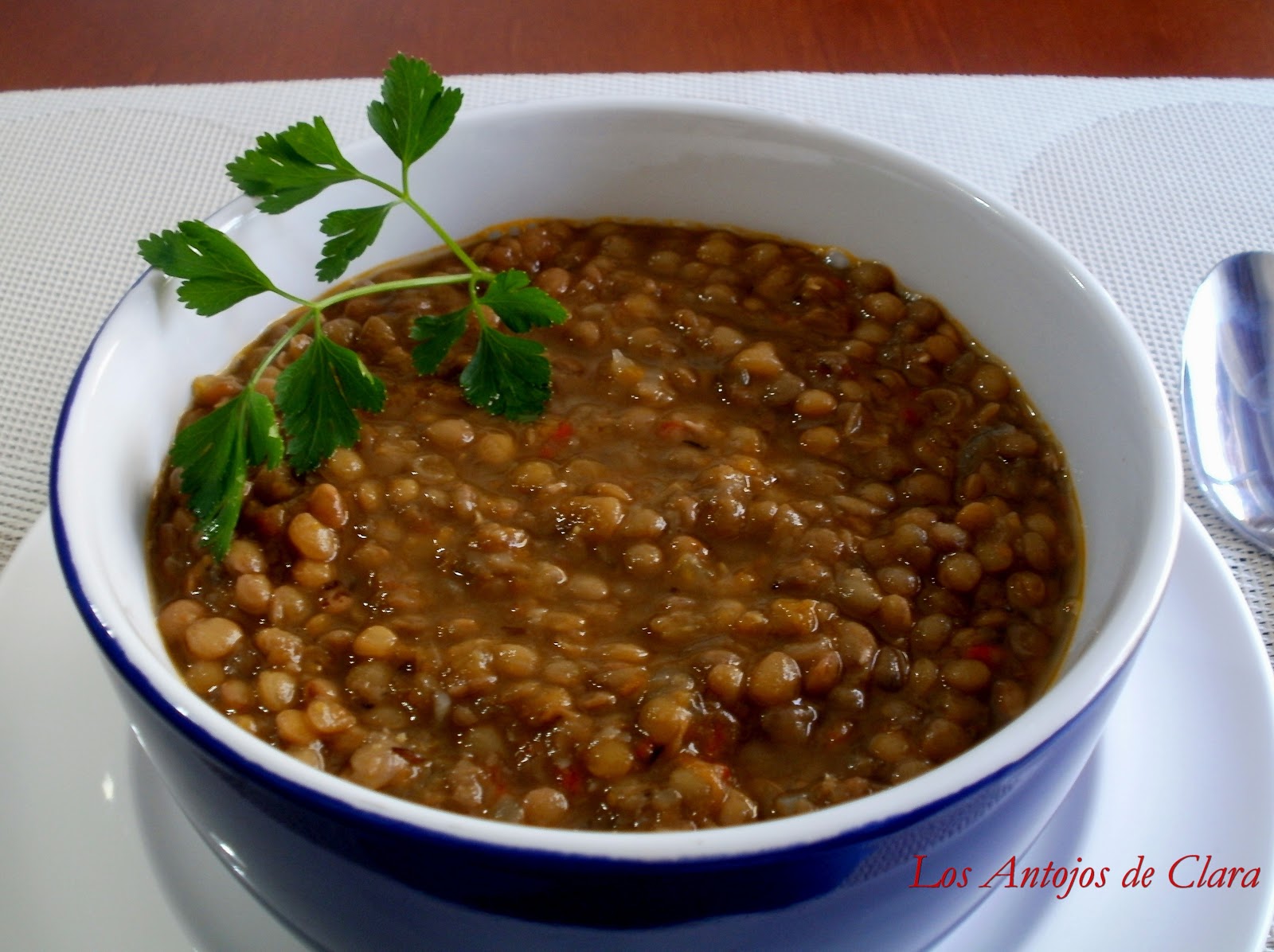 Los Antojos de Clara: Lentejas con verduras