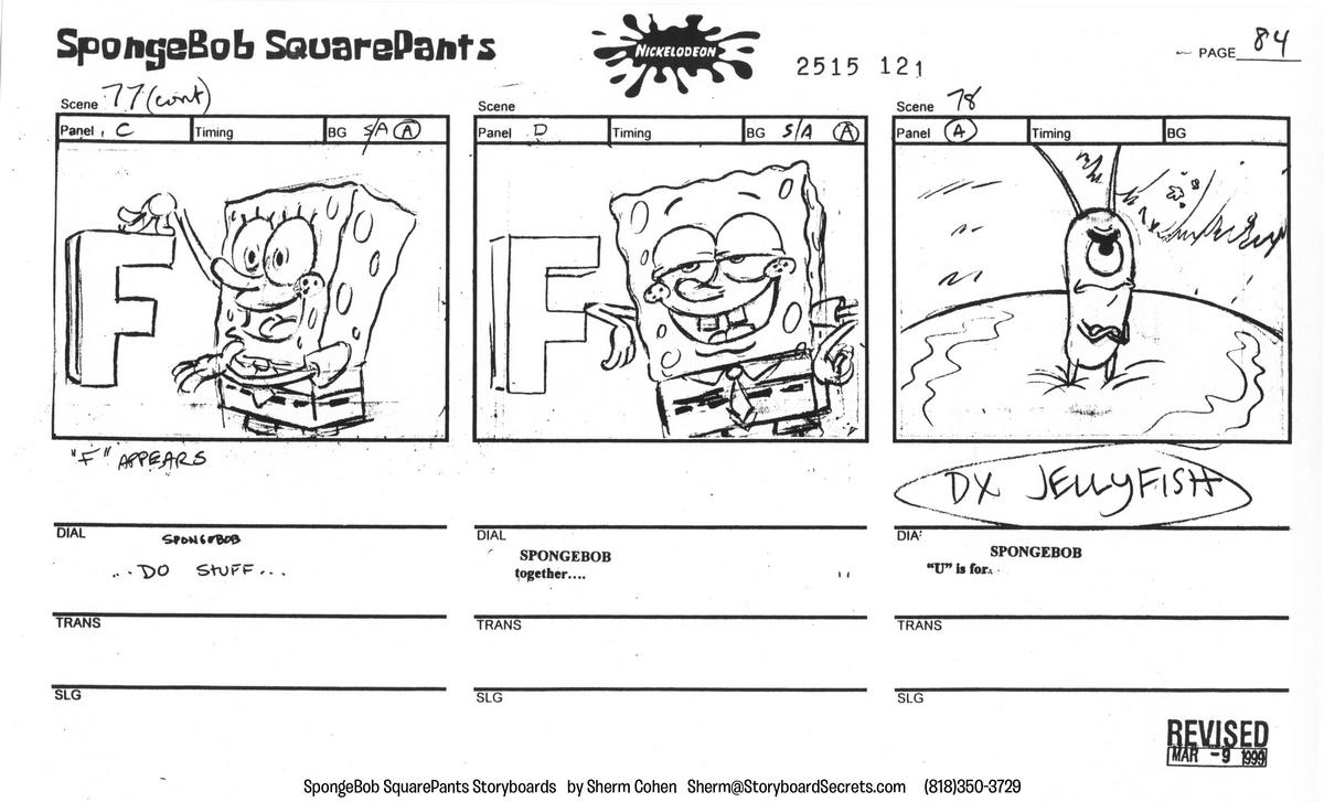 Sherm Cohen Storyboard Artist: SpongeBob Storyboards: The FUN Show
