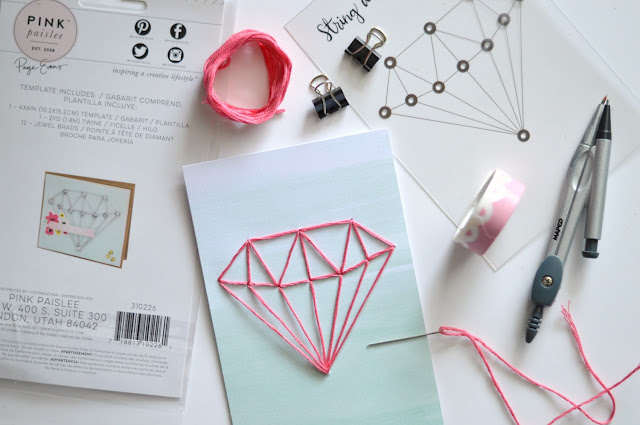 Fancy Free string art card + tutorial | Flóra Mónika Farkas