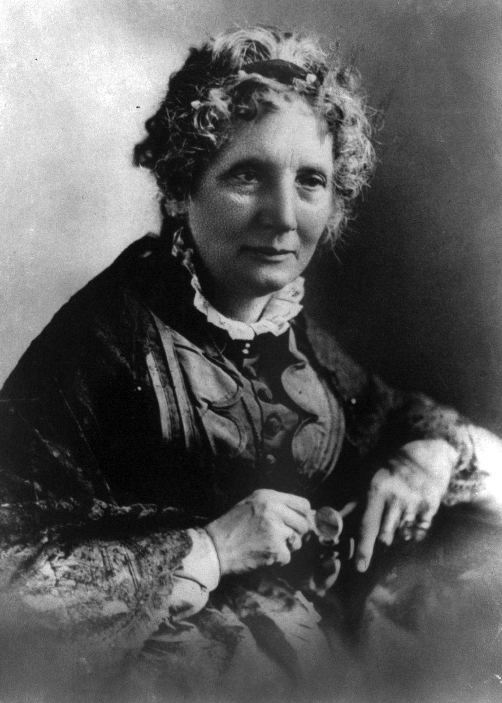 Women's History Month, Harriet Beecher Stowe Public Domain Clip Art ...