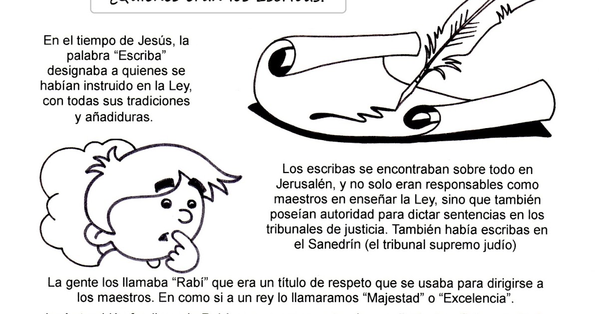 El Rincón de las Melli: ¿Quiénes eran los Escribas?