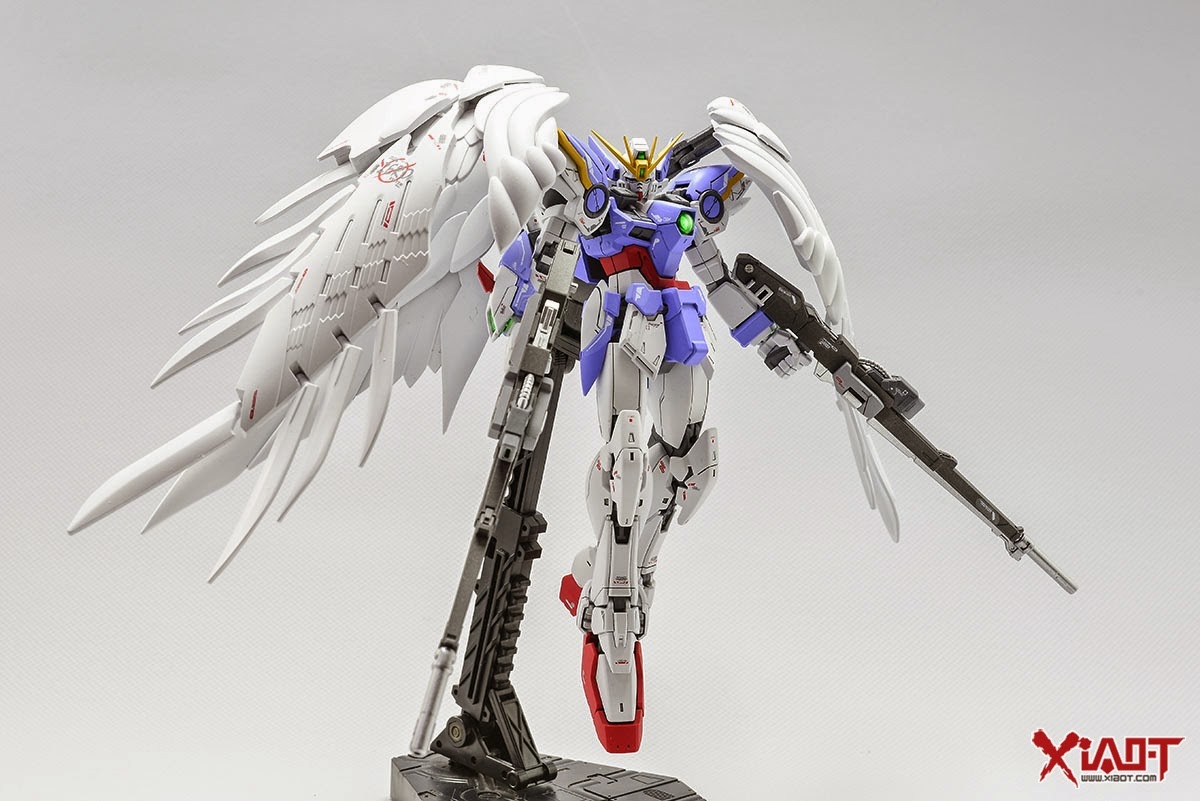 GUNDAM GUY: RG 1/144 Wing Gundam Zero Custom EW - Painted Build