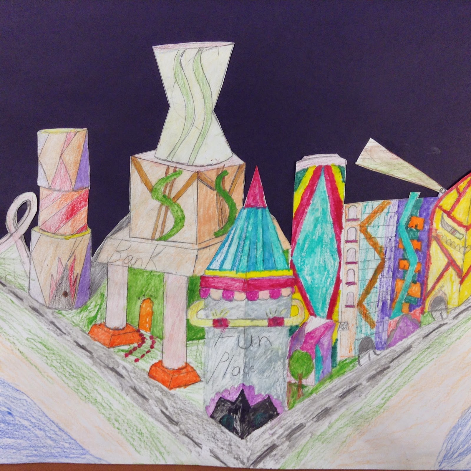 Art Over Time: 2 Point Perspective