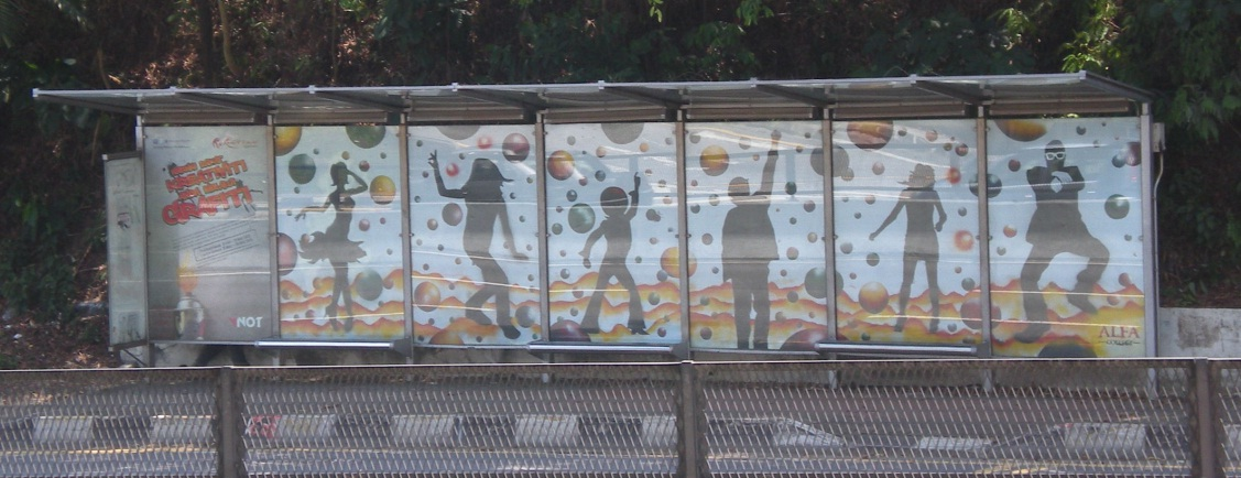 YNOT Graffiti Rockz Bus Shelters @ Klang Valley