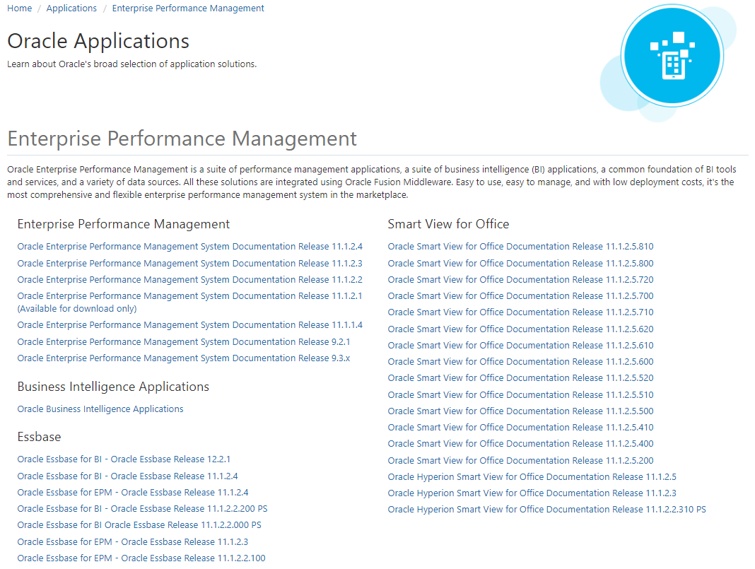 An Overview of Hyperion and EPM Cloud Technical Architecture: December 2018