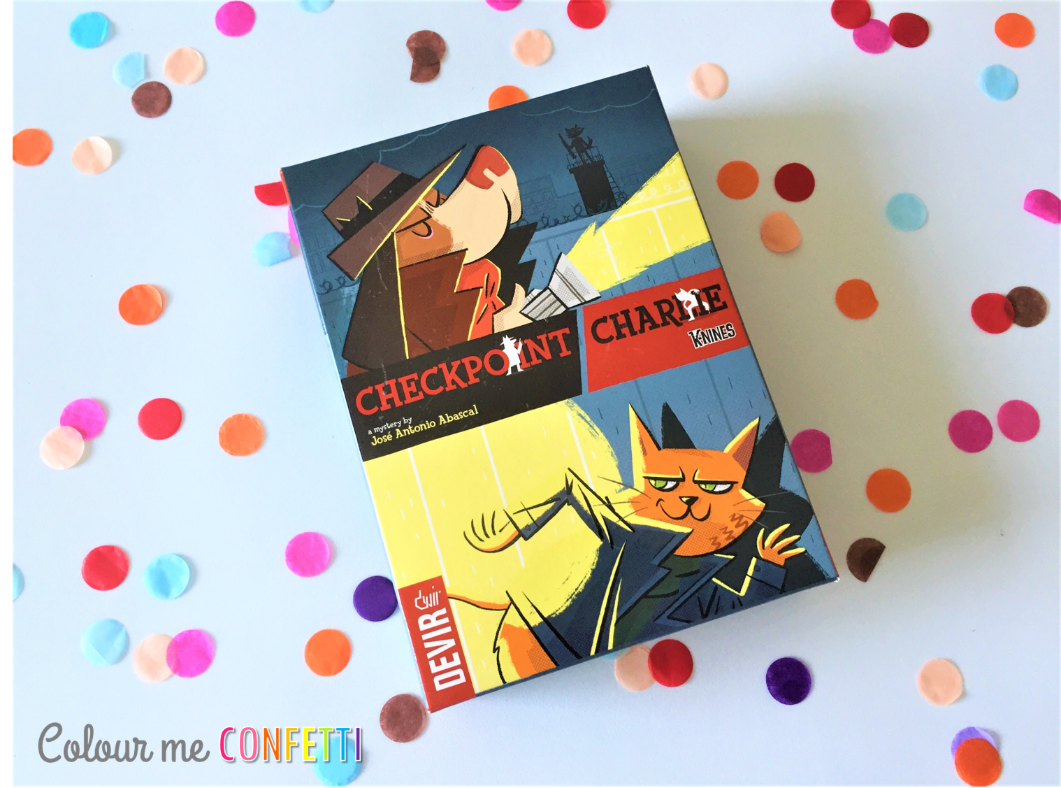 Checkpoint Charlie ♥ Card game - Colour me Confetti