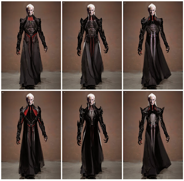 Black Hand Robe Eso