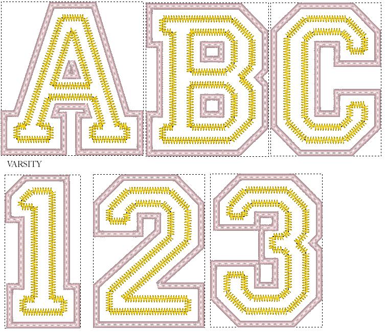 Lacey Kaye Creations: Applique Fonts