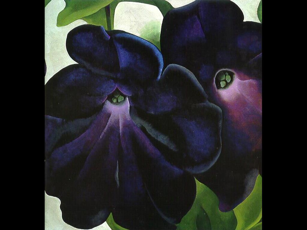 Artists For Kids: Goergia O'Keeffe Flowers - First Grade