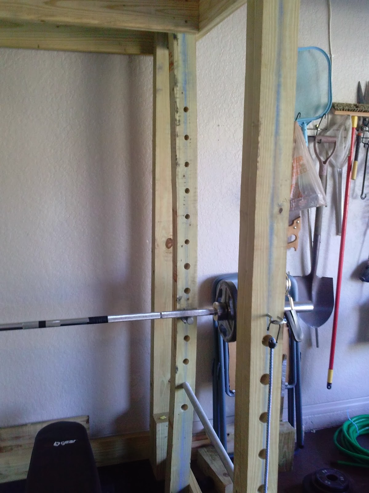 The Power Rack: One Year Later | Homemade Wooden Power Rack/Power Cage