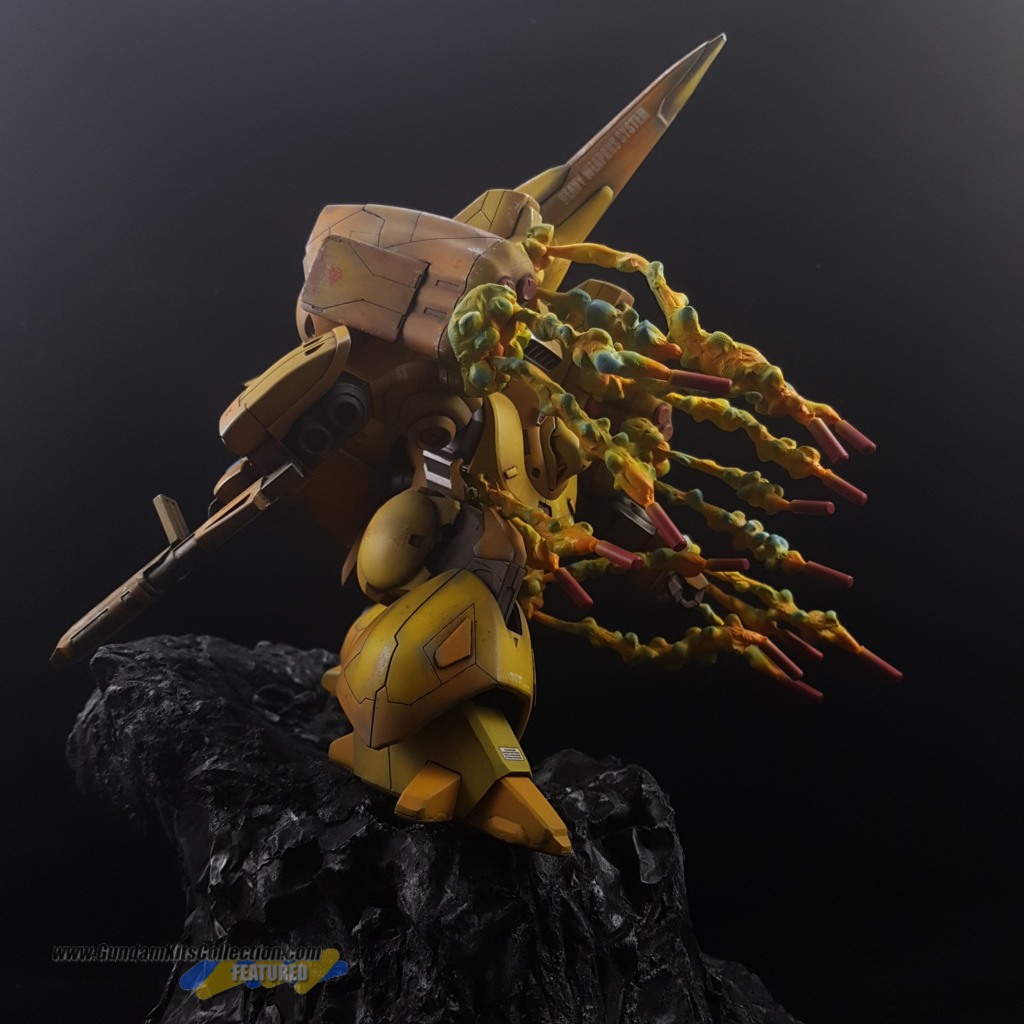 Custom Build: HGUC 1/144 AMX-102 ZSSA "Hell Raining Down on The Wicked"