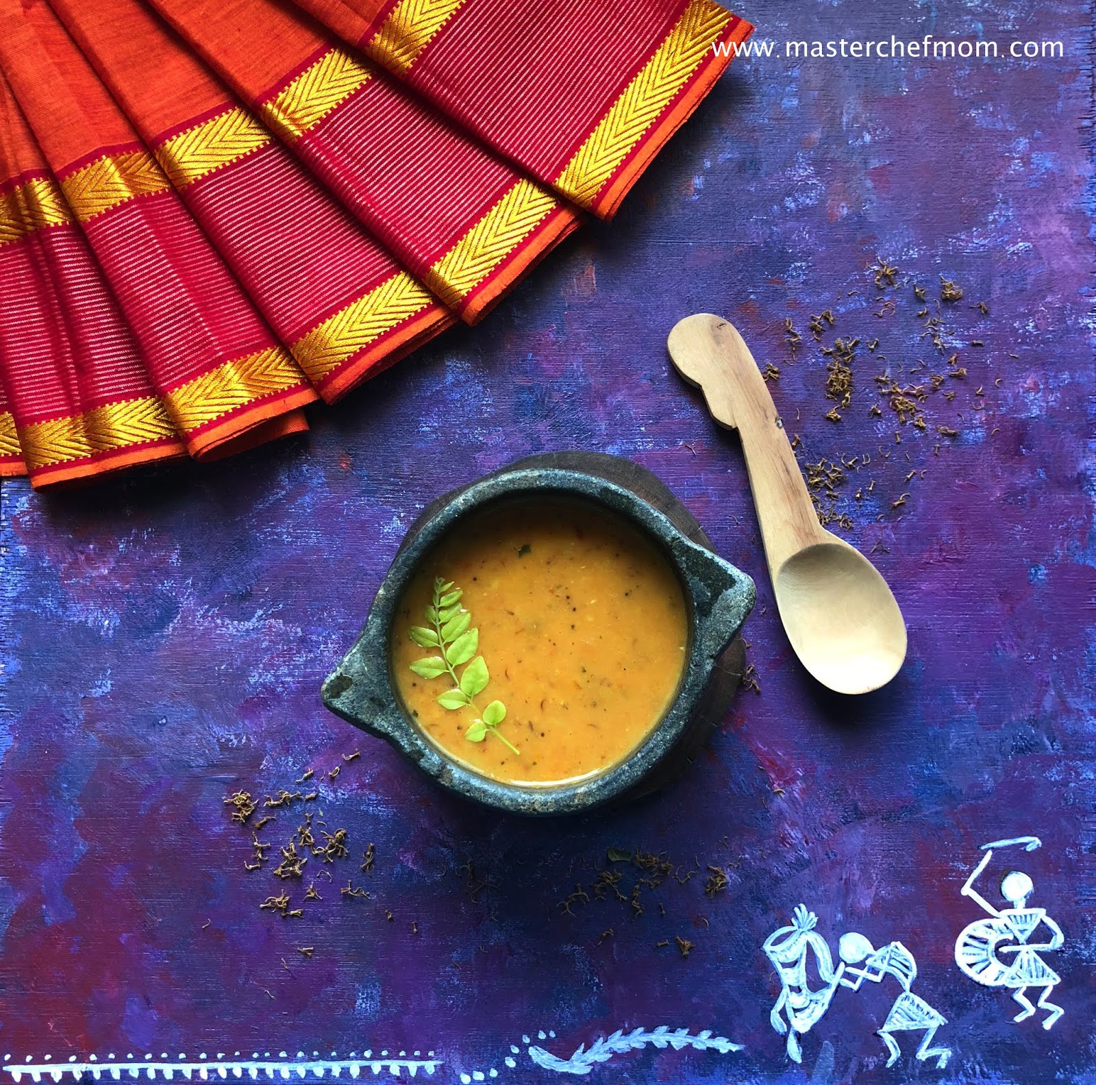 MASTERCHEFMOM: Veppam Poo Kuzhambu | Authentic Village Style Neem ...