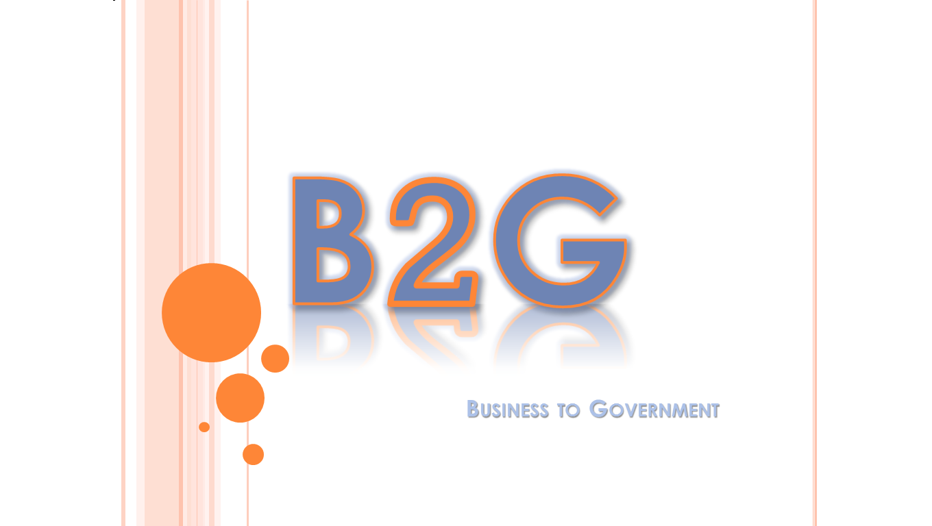 BUSINESS TO GOVERNMENT - COMERCIO B2G