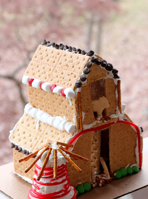 Hand Me Down Style: gingerbread barn