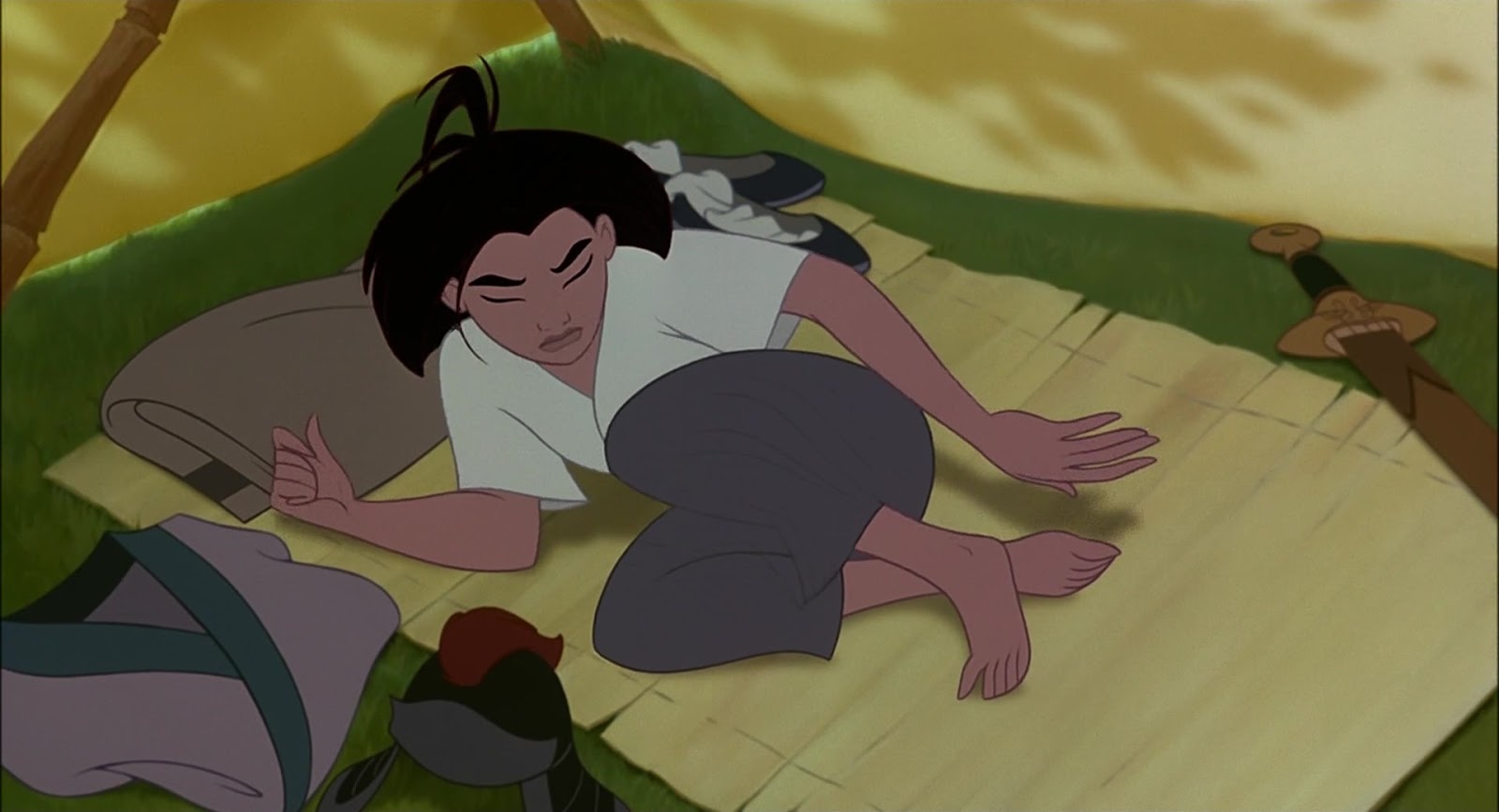 Anime Feet: Mulan (Extra Scene)