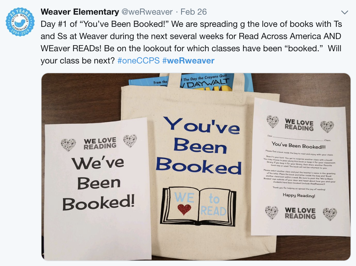 The Library Voice: Kicking Off Our You've Been Book'd Reading Program ...