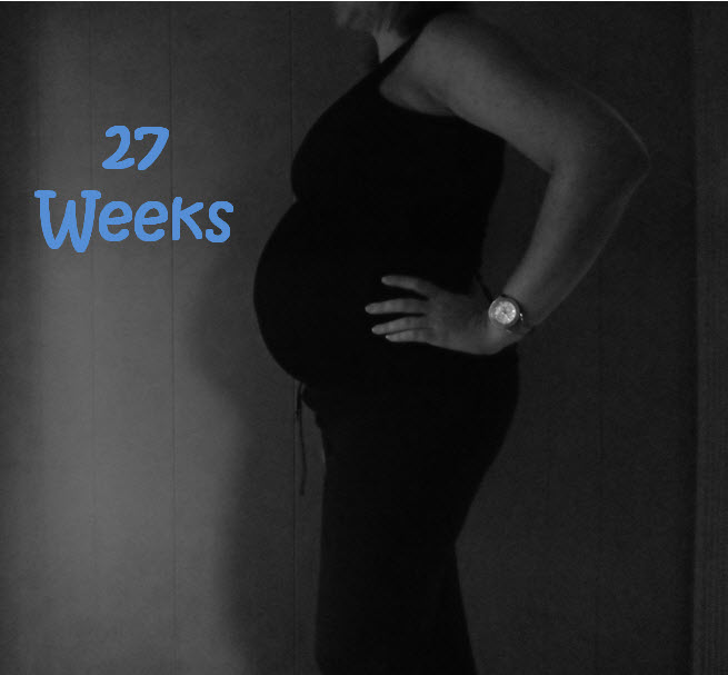 the Wilson life: Baby Bump: 26 and 27 Weeks