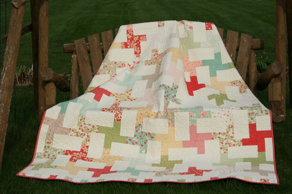 crazy mom quilts: cartwheels quilt