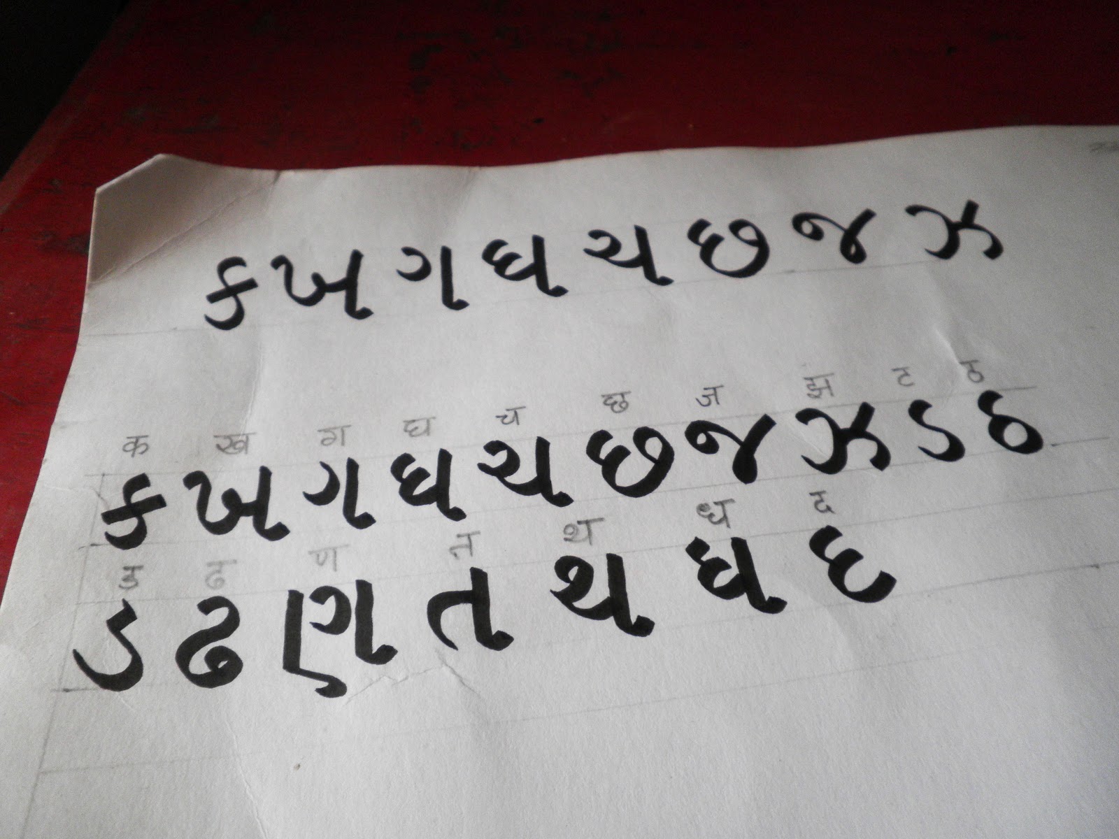 Hand Painted Type - Gujarati: Information Collection - 7 | Exploring ...