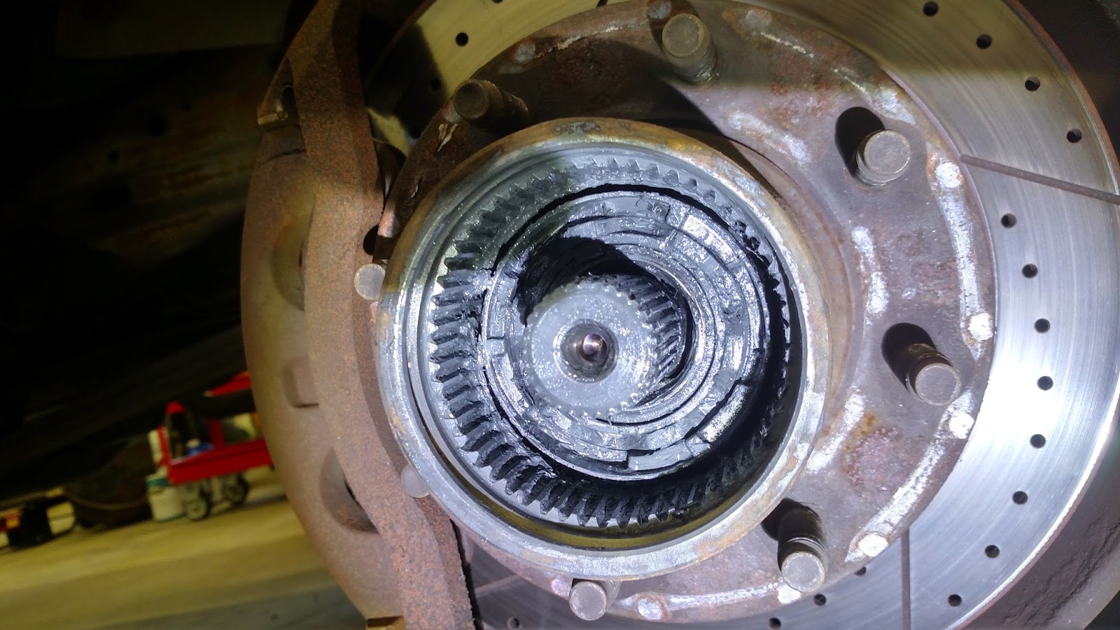 Spud's blog: Replacing 1995 Ford F-250 Automatic Locking Hubs