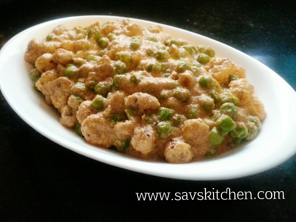 Sav's Kitchen: Sukha Matar Makhana
